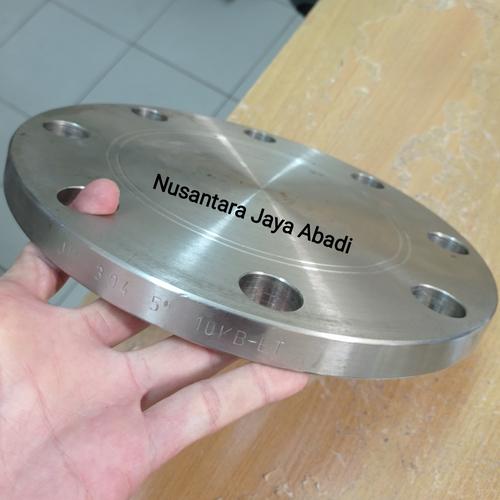 Jual Blind Flange - Flange Buta Stainless SS 304 JIS 10K 5 Inchi ...