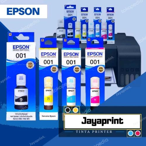 Jual Tinta Epson 001 Original For Printer L4150 L6160 L1670 L1690 ...