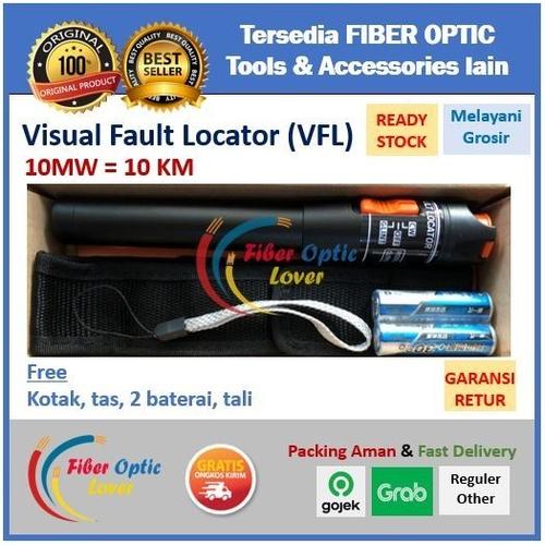 Jual VISUAL FAULT LOCATOR VFL 50MW / 50 KM - SENTER LASER FIBER OPTIK ...
