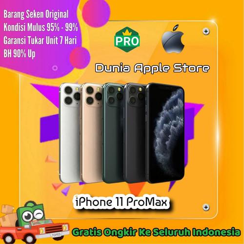 Jual iPhone 11 ProMax Original Seken Mulus - Wifi, 64 gb - Jakarta ...