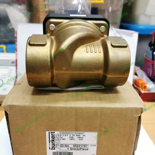 Jual burkert selenoid valve 6213EV A40 NBR MS, 2inci 230vac - Jakarta ...