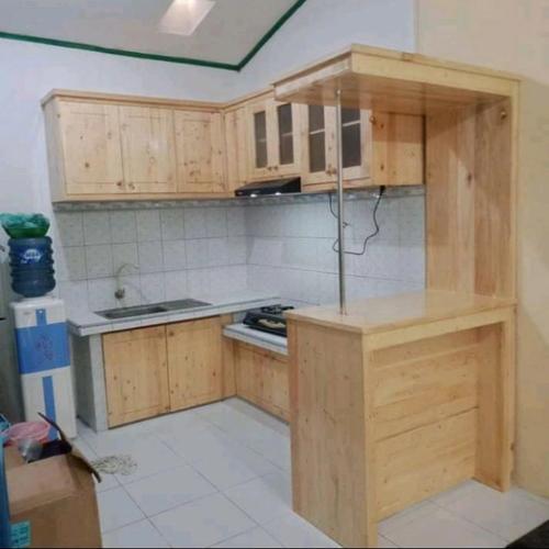 Jual kitchen set minimalis / mini bar minimalis / kitchen set mini bar ...