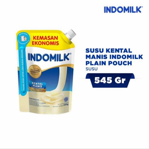 Jual Susu Kental Manis SKM Indomilk Plain Kemasan Ekonomis 545 gram ...