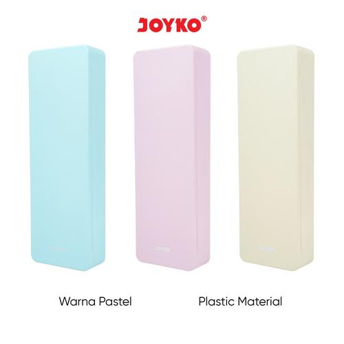 Jual Pencil Case Kotak Tempat Pensil Plastik Joyko PC-5011 Warna Pastel ...