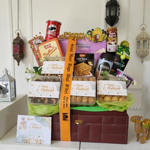 Jual Paket box hampers lebaran parcel idul fitri ramadhan kue kering 99 ...
