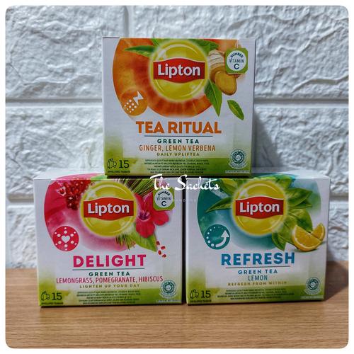 Promo Lipton Green Tea Ritual Delight Refresh Sachet - Refresh - Kota ...