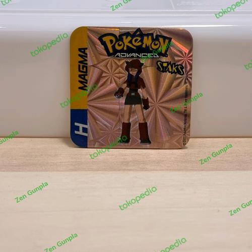 Jual Pokemon Advanced Staks Panini H Team Magma Stacks Tazos Magnet ...