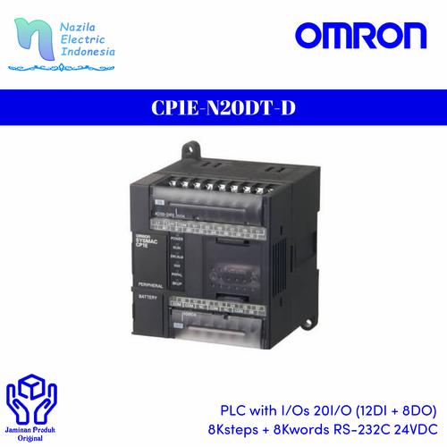 Jual Omron PLC CP1E-N20DT-D / CP1EN20DTD / N20DTD Original - Kota Surabaya - Nazila Electric ...