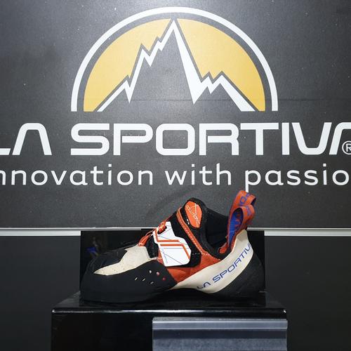 Jual (Sepatu Panjat / Climbing ) La Sportiva Solution White/lily Orange ...