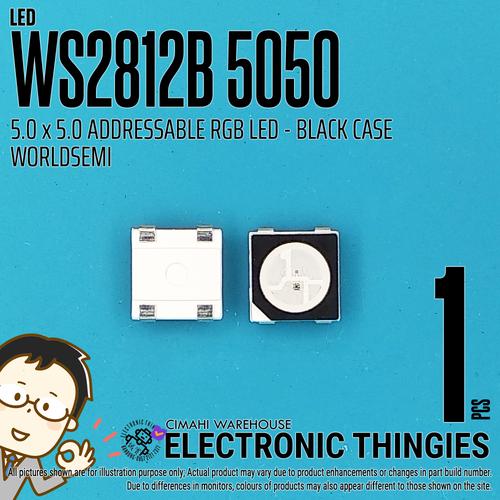 Jual WS2812B 5050 WS LED RGB ADDRESSABLE WS2812 BLACK 2020 - Kota ...