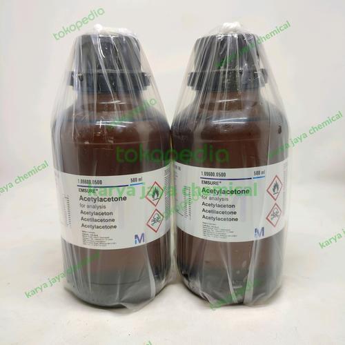 Jual ACETYLACETONE FOR ANALYSIS EMSURE / 109600 / Merck / 500 ML ...