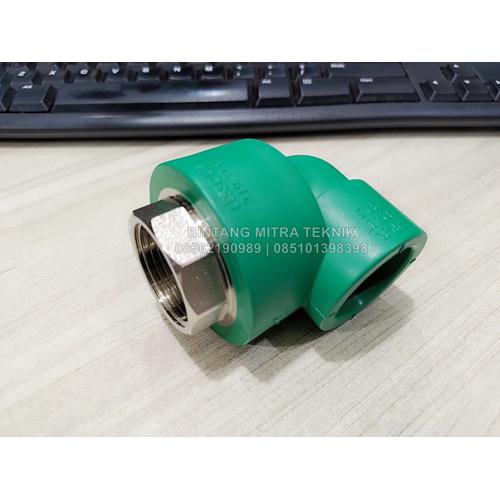 Jual LESSO PPR FEMALE THREAD ELBOW / ELBOW DRAT DALAM PPR 32 x 1 ...