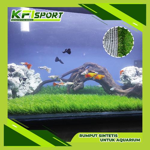 Jual Rumput Sintetis Swiss Aquarium Kotak 25x25 Tebal 2 5 Cm Aquascape ...
