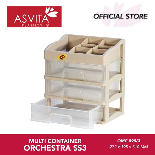 Jual Orchestra Multi Container Susun 3 OMC 8983 | Laci Susun Plastik ...