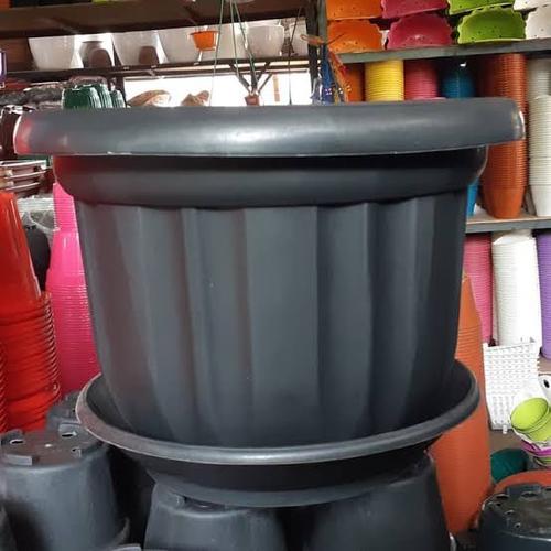 Promo Pot tanaman 60 cm kuping / pot besar / pot hitam jumbo go grab ...