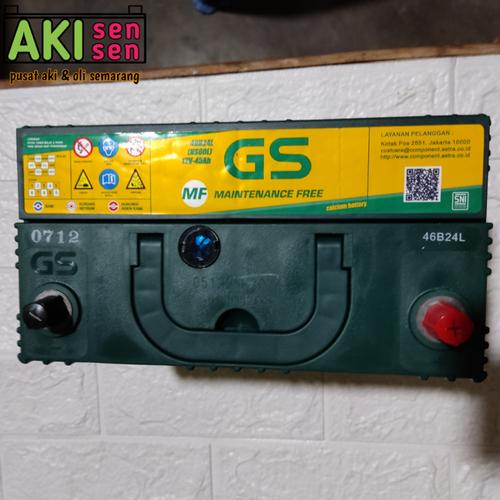 Jual aki kering toyota Hilux S-cabin Hilux D-cabin 12volt 45ah gs astra ...