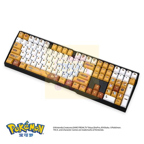 Jual Official Cherry MX3.0S Pokemon Eevee Pika Classic Custom Keyboard ...