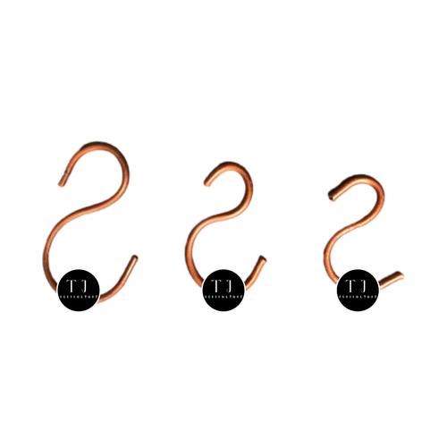 Jual Letter S Crome / Gantungan Huruf S / Pengait Besi S Uk 8cm, 10cm ...