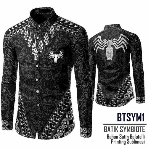 Jual SPECIAL EDITION! KEMEJA BATIK VENOM, ANTI-VENOM, & WAYANG VENOM ...