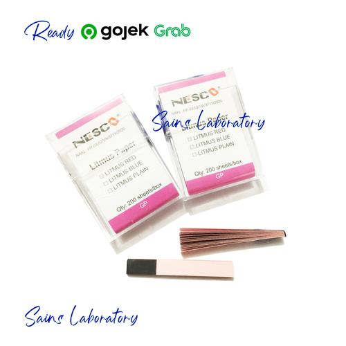 Jual Kertas Lakmus Merah Litmus Paper Kertas pH Asam Basa Indikator 1 ...