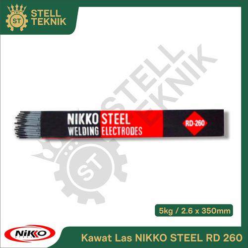 Jual Kawat Las NIKKO STEEL RD-260 2.6mm 5kg Welding Electrodes RD260 ...