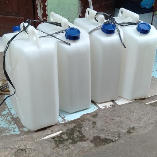 Jual jerigen 20 liter/jerigen minyak/jerigen bensin/serbaguna/tebal ...