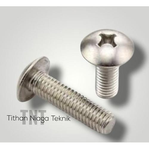 Jual Baut JT stainless M3x25 drat 0.5 SS304 M3 x 25 mm atau 2.5 cm kepala - Jakarta Pusat - toko ...