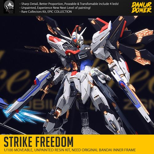 Jual MG STRIKE FREEDOM GUNDAM RESIN CONVERSION DRESS KIT by Fortune ...