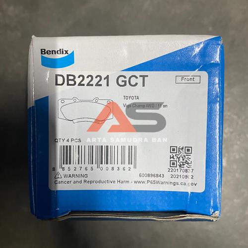 Jual Kampas Rem Bendix General CT GCT DB2221 Fortuner VNT 2015 Hilux ...