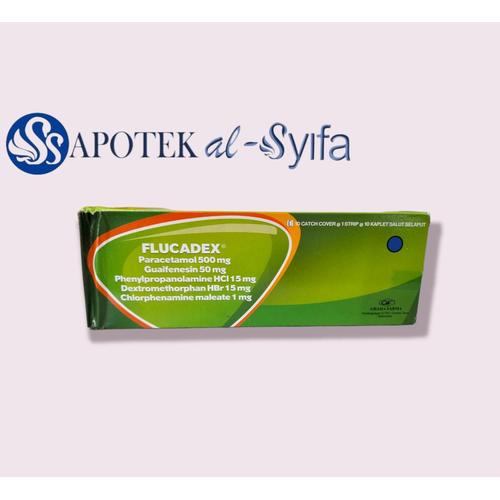 Jual Flucadex obat Flu dan Batuk (1 strip isi 10 tablet) - Kota ...