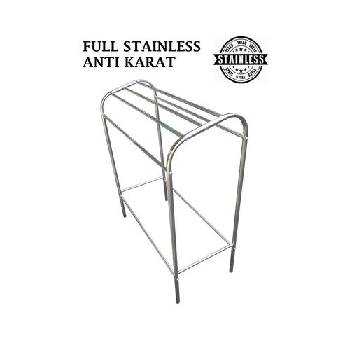 Promo Jemuran Handuk Jumbo / Rak Handuk Besi bukan Plastik Kuat dan ...