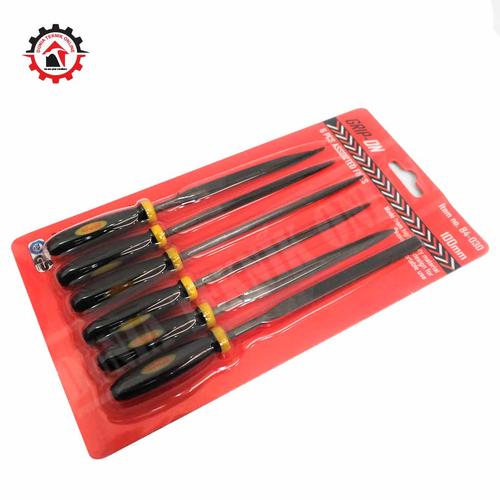 Jual Kikir Set 6Pcs 4" GRIP ON Assorted Needle 4 inch Kikir Besi - Kab ...