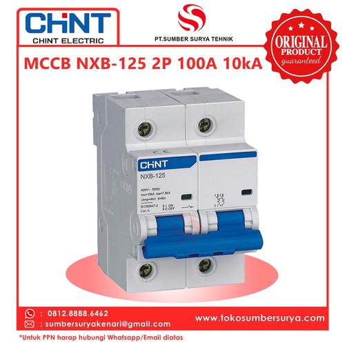 Jual MCB NXB-125 / NXB125 2P 100A Chint - Jakarta Pusat - SUMBER SURYA store | Tokopedia