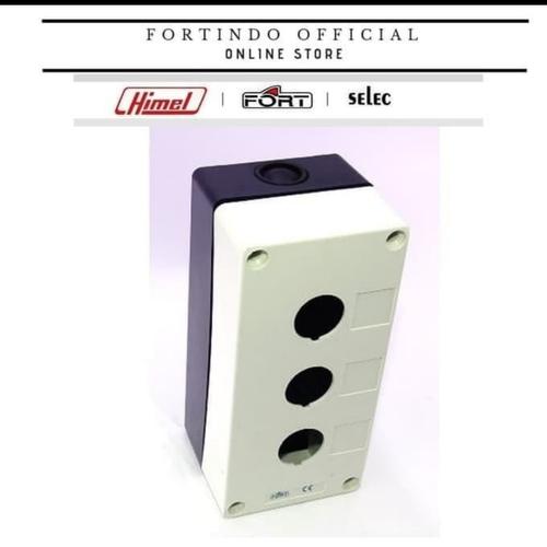 Jual Box Push Button Station 22mm 3 Lubang White / Yellow FORT - Kuning ...