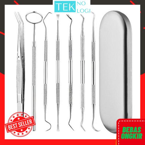 Promo Peralatan Set Dokter Gigi Dentist Dental Tool 7 PCS - Kota Cimahi ...