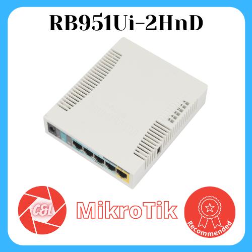 Jual MikroTik RB 951 Ui 2HnD RB951Ui-2HnD - Jakarta Pusat - Clicks n ...