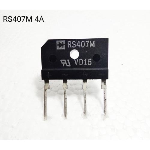 Jual Dioda Penyearah Bridge Rectifier Diode 4A RS407M Model Sisir ...