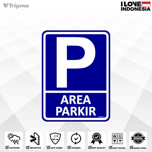 Jual Rambu Area Parkir Model Kotak 45cm x 60cm - Kota Bandung - Tripma ...