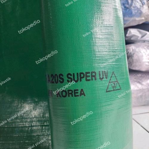 Jual terpal plastik A20 100% made in korea - hijau army - Kota Bandung ...
