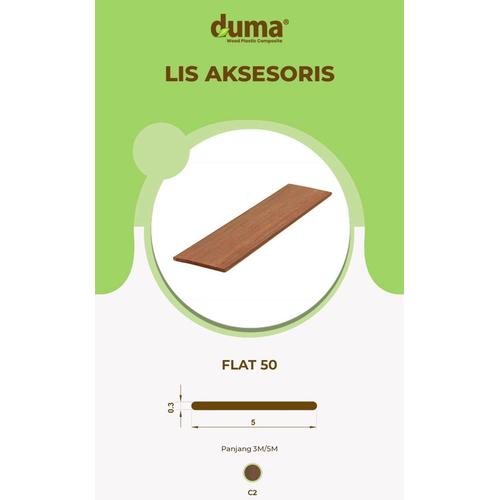 Jual DUMA FLAT 50 - AKSESORIS TRACKER X54/50 - C2, 5 Meter - Kota ...