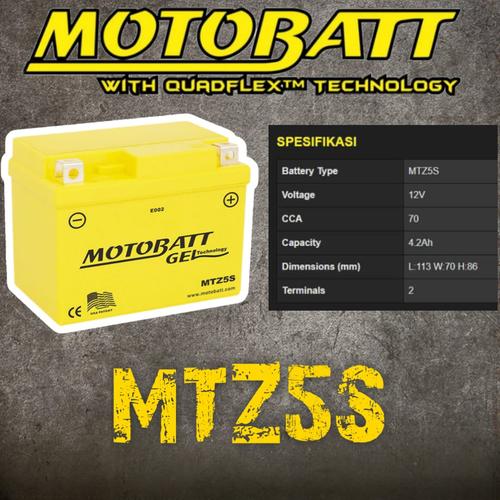 Jual MTZ5S MOTOBATT AKI KERING MOTOR HONDA ASTREA PRIMA - Kota Surabaya ...