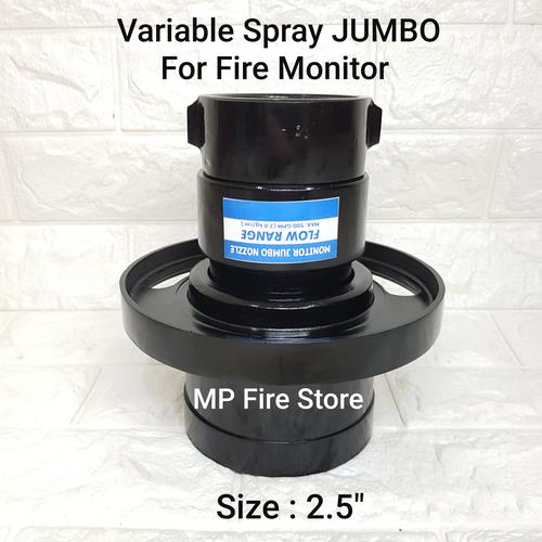 Jual ADJUSTABLE JET SPRAY NOZZLE JUMBO 2.5 FIRE MONITOR PEMADAM TIPE ...