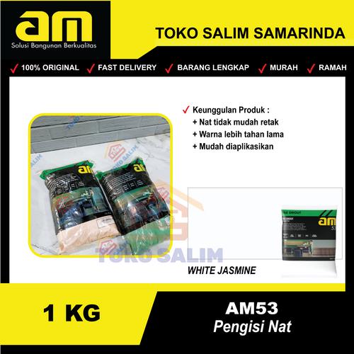 Jual Pengisi Nat AM 53 AM53 Tile Grout / Semen Warna - White Jasmine ...