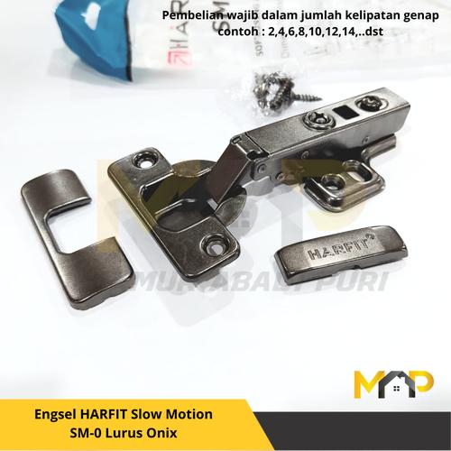Jual Engsel Pintu Lemari - Engsel Slow Motion Harfit - SM Onix - Lurus ...