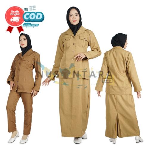 Jual Seragam Pns Wanita Saku Atas Seragam Pemda Wanita Seragam Guru ...