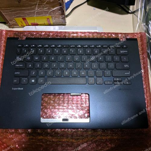 Jual Frame + keyboard Asus expertbook A409 series keyboard no backlight ...