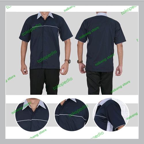 Jual Kemeja Seragam Kerja Lapangan / Kemeja Seragam Kantor / Baju ...
