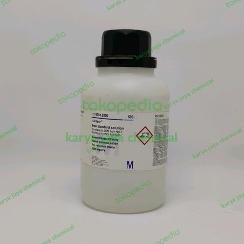 Jual IRON STANDARD SOLUTION / 1.19781.0500 / Merck / 119781/ 500 ML ...