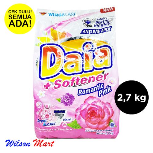 Jual DAIA ROMANTIC PINK 2700 GRAM 2,7 KG DETERJEN DETERGENT DAN ...