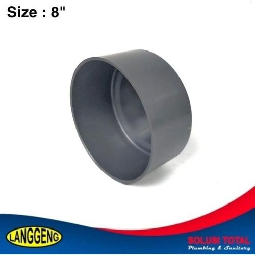 Jual Dop Pipa 8 inci TUTUP PIPA PVC 8" / DOP POLOS PRALON 8 INCH ...